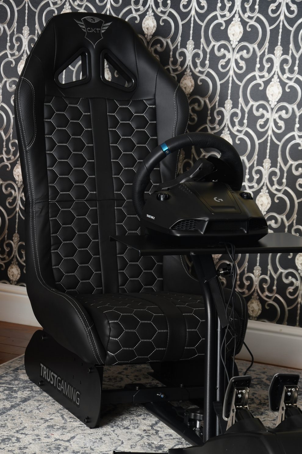 Trust GXT 1155 Rally Racing Simulator Seat – fotel dla domowego ...